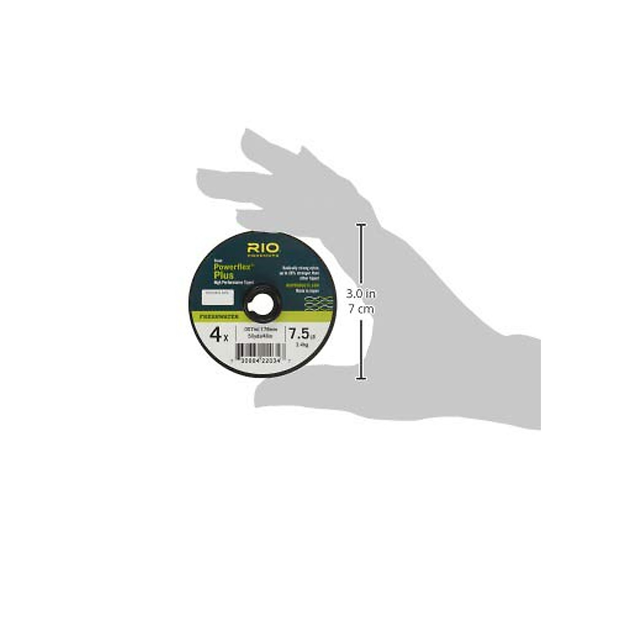 Rio Fly Fishing Tippet Power Flex-Plus 6X-Tippet 50yd Fishing Tackle, Clear