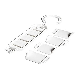 XJ-HOME 3PCS Creative Bags Hanging Scarf Tie Hook, Disassembly Cabinet, Solving Storing Strokes, Magic Space Holding, and a Storage Bag of a Solid Hanging Closet Bag.