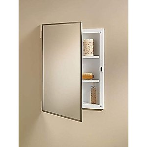 Jensen 84018CH Basic Styleline Recessed Mount Medicine Cabinet