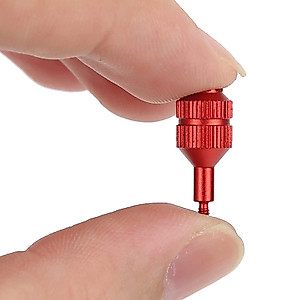 01 02 015 FPV Drone Controller Joysticks, Lightweight Aluminum Controller Joysticks Aluminium Alloy for Model Airplane Accessories for Metal Joystick Protector(red)