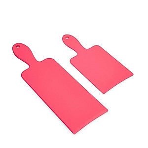 Glamlily Balayage Board Set for Hair Bleach, 2 Sizes (Pink, 2 Pieces)