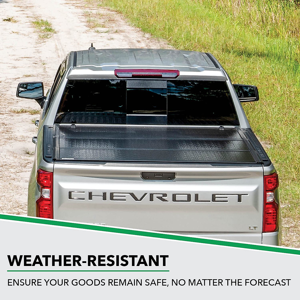 Gator EFX Hard Tri-Fold Truck Bed Tonneau Cover | GC44014 | Fits 2016 - 2023 Toyota Tacoma (fits with or w/o bedside storage boxes) 5' 1" Bed (60.5")