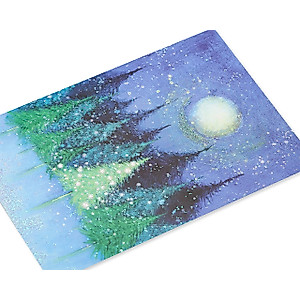 Papyrus Boxed Christmas Cards with Envelopes, Peace of the Season, Holiday Tree (14-Count)