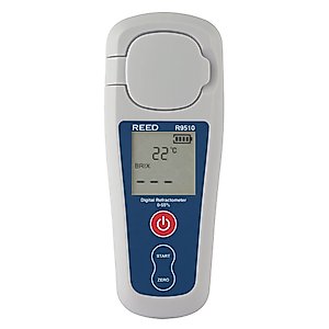 REED Instruments R9510 Digital Refractometer, 0 to 55% Brix