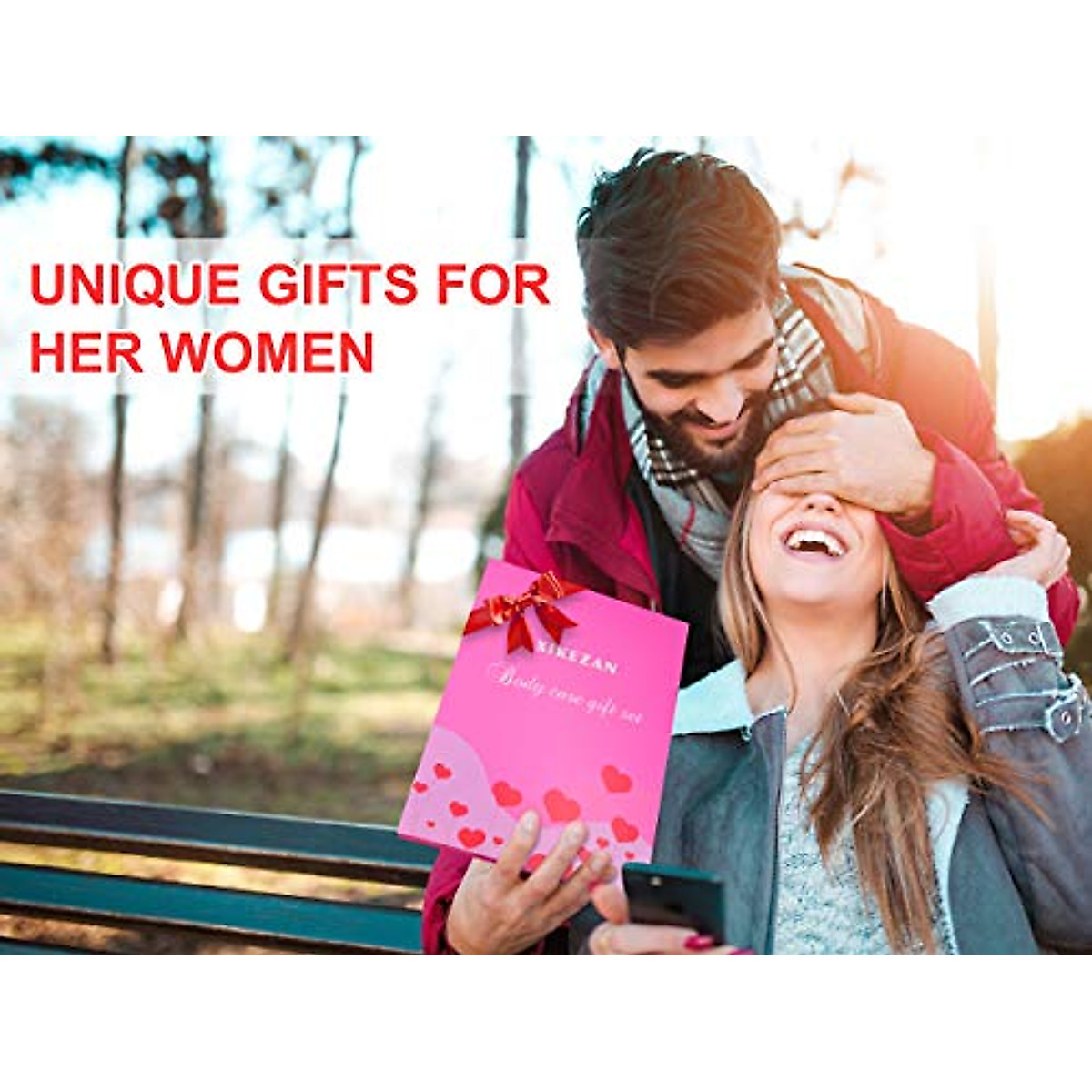 Body Lotion Butter w/8 Pack Travel Size Body Cream Women Gifts Set,Natural Skin Care Products Unique Birthday Christmas Stocking Stuffers Valentines Day Gifts for Her Women Girlfriend Mom Wife