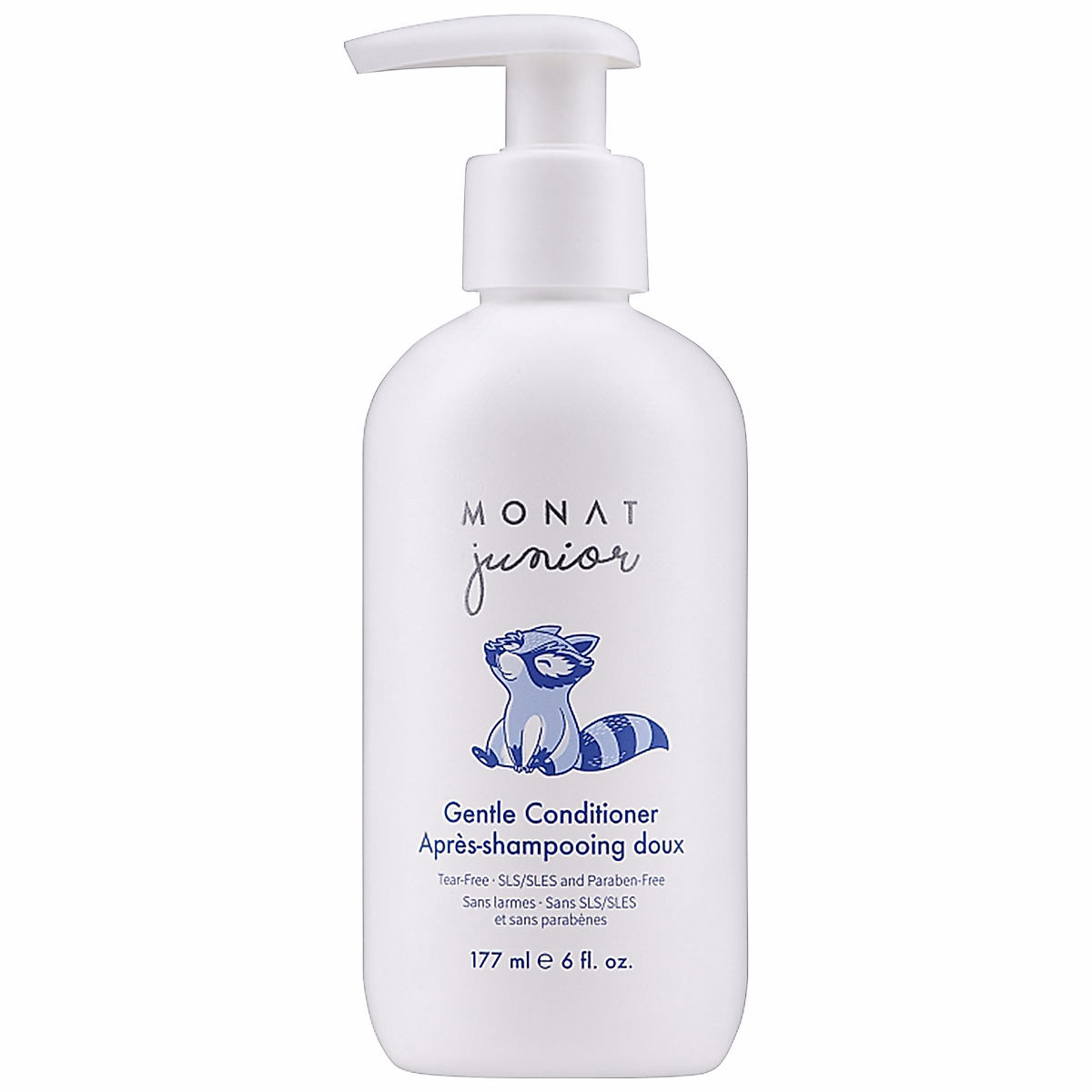 MONAT Junior Gentle Conditioner - A safe and gentle Anti Frizz Hair Conditioner for children that rinses out quickly. All Natural Tear-free, Sulfate & Paraben-free - Net Wt. 177 ml e / 6 fl. Oz.