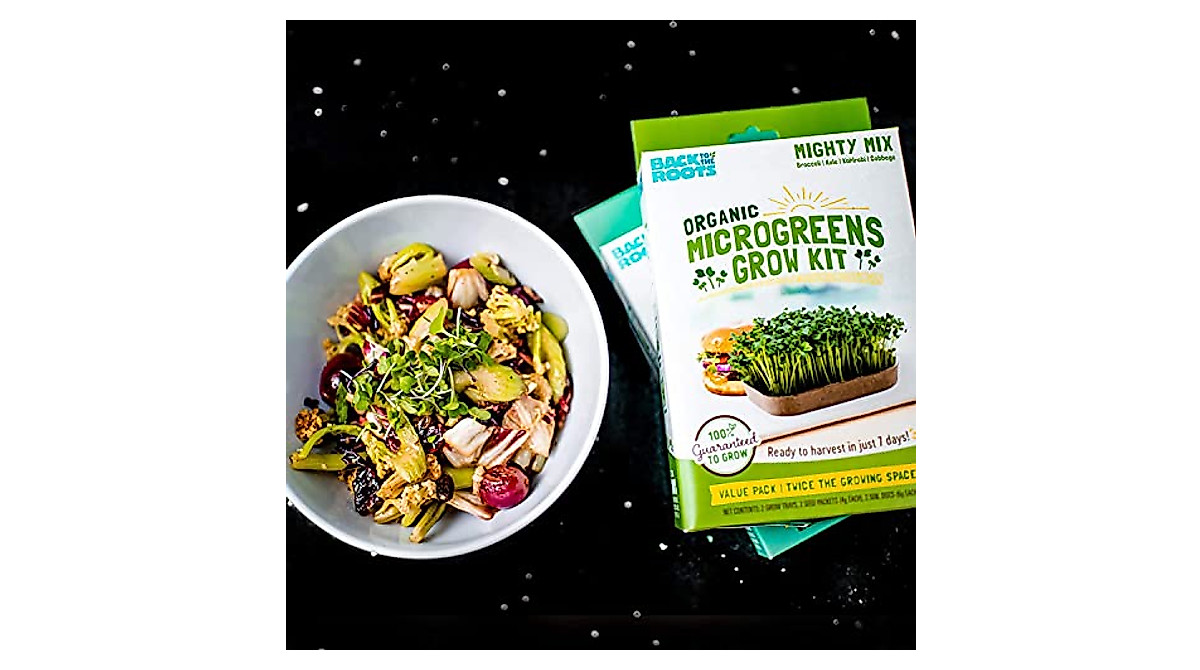 Back to the Roots Microgreen Grow Kit - Organic Variety Pack