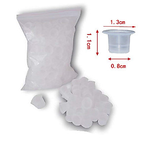 Ink Caps,1000pcs Disposable Tattoo Ink Caps Medium 13mm Tattoo Supplies for Tattoo Ink