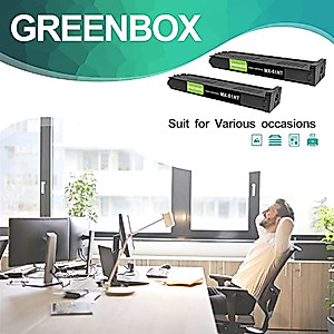 GREENBOX Compatible MX51NT High Yield Toner Cartridge Replacement for Sharp MX-51NT for MX-4110N 4111N 4140N 4141N 5110N 5111N 5140N 5141N Printer（40,000 Pages, 2 Black