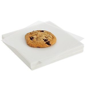 Juvale 500 Pack Wax Paper Sheets, Pre-Cut Square Liners for Food, Bakery, Deli (6x6 in, White)