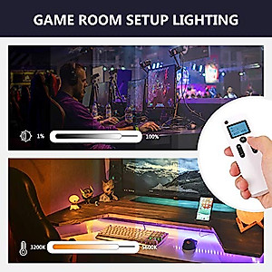 Neewer Advanced 16-inch LED Ring Light Support Manual Touch Control with LCD Screen, Remote and Multiple Lights Control, 3200-5600K, Stand Included for Makeup YouTube Video Blogger Salon (White)
