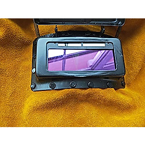 Solar Auto Darkening Filter Lens Welder Leather Hood Welding Helmet Mask New
