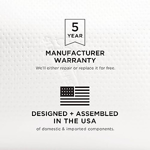 Tempur-Pedic Memory Foam Symphony Pillow Luxury Soft Feel, Standard, White