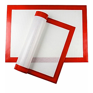 Large Silicone Baking Mat, Reusable BPA Free Bakeware Liner, Heat-Resistant Cookware, (Qty. 1)