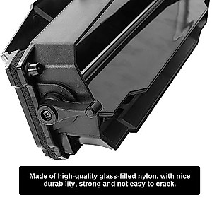 Shkalacar UTV Windshield Vent Kit, 2pcs Self-Installed Windscreen Accessories for Hard-Coated Polycarbonate Windshields