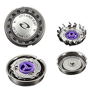 HQ56 Replacement Shaver Head compatible with Philips Norelco HQ56 Replacement Shaving Heads 3 Pcs（Amazon Selection）