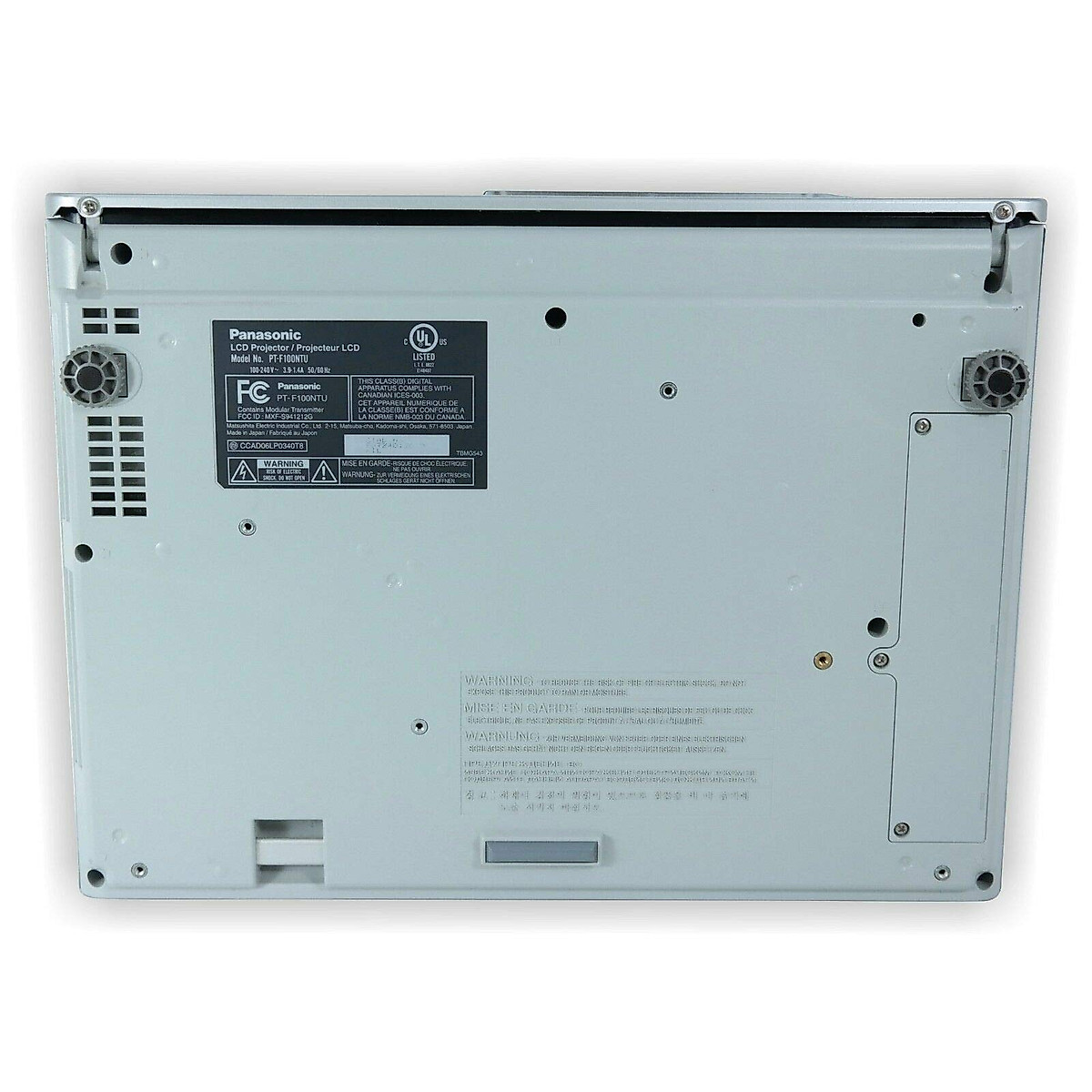 Panasonic LCD Projector (PT-F100NTU)