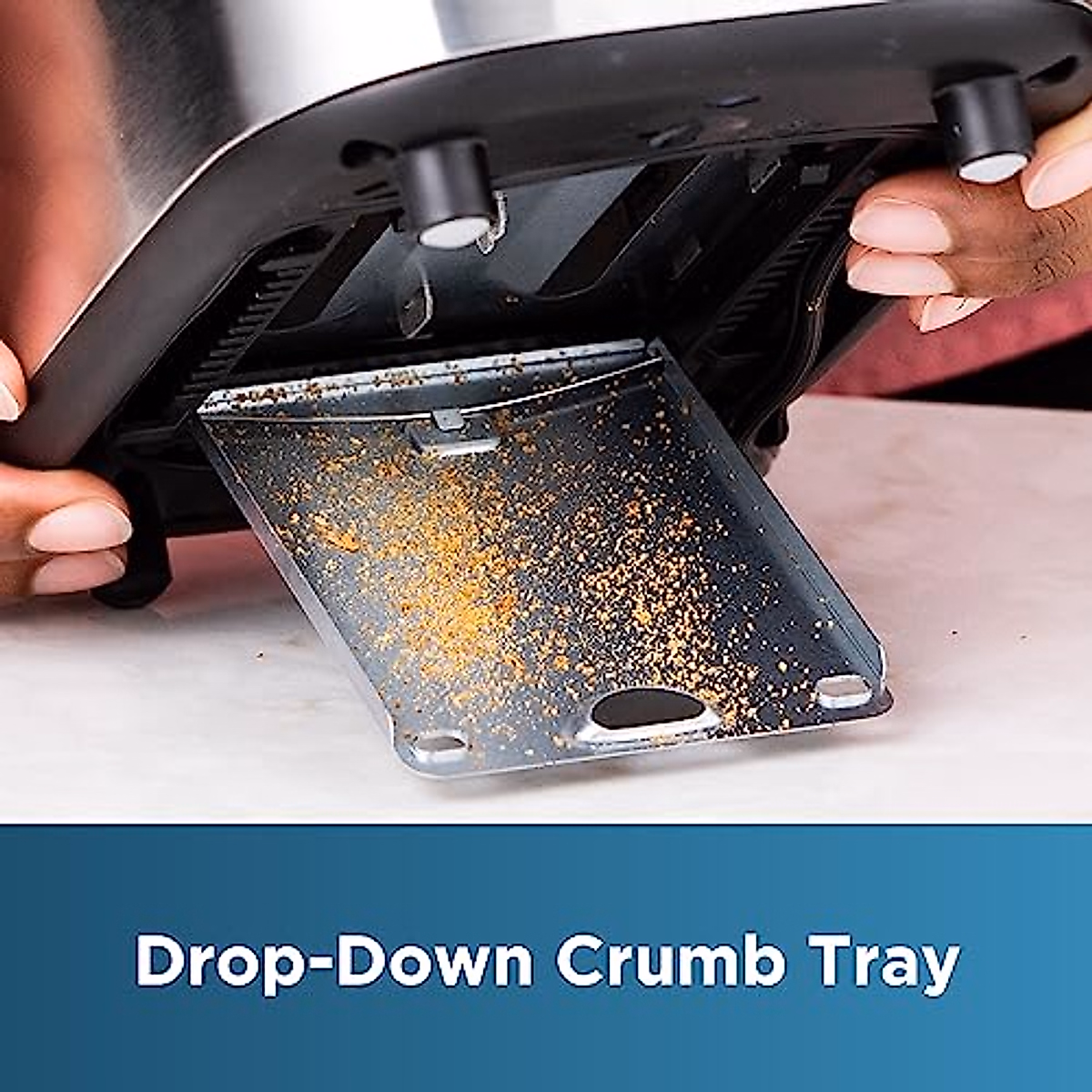 BLACK+DECKER® 2-Slice Toaster with 7 Toast Shade Settings, Extra-Wide Slots for Bagels, Stainless Steel Exterior Finish