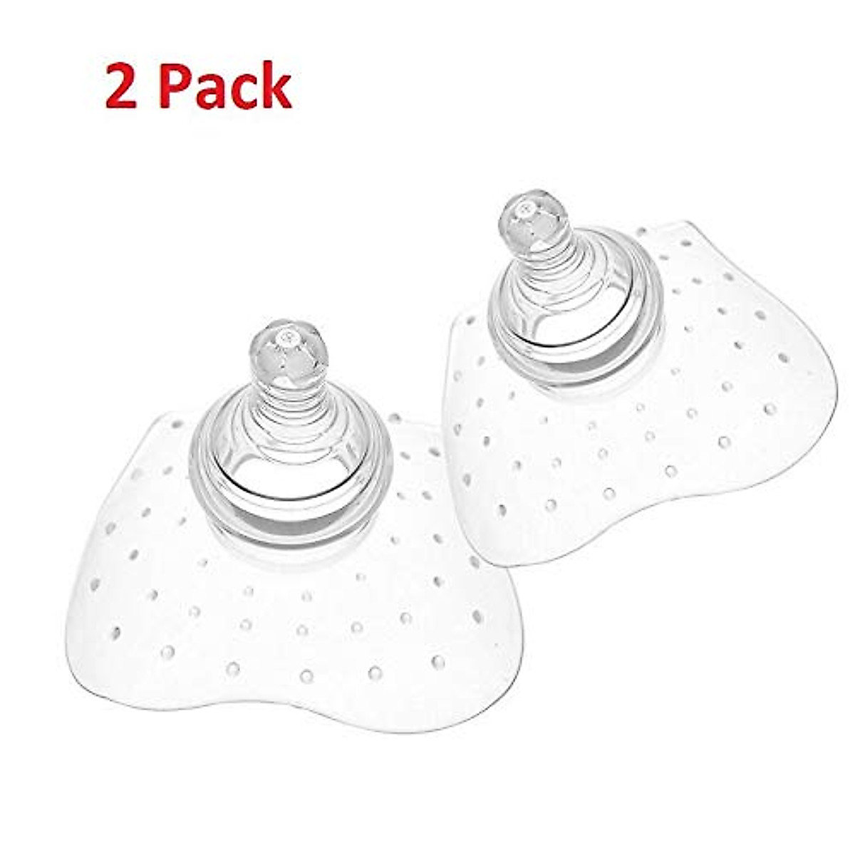 Finever Nipple Shield Premium Contact Nippleshield for Breastfeeding with Latch Difficulties or Flat or Inverted Nipples Non-Toxic