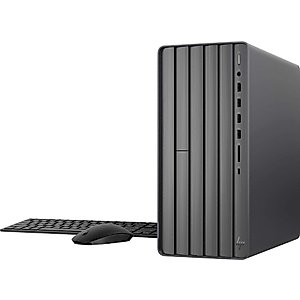 HP Envy TE01-2275xt Tower Desktop, Intel Core i7-11700 2.5GHz, 16GB RAM, 256GB PCIe SSD + 2TB HDD, NVIDIA GeForce RTX 3060 12GB, Windows 10 Home, Nightfall Black (Renewed)