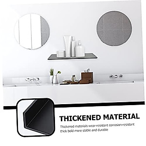 DOITOOL 1pc Shelf Tray Wall Mounted Shelves for Storage Metal Shelf Sink Shelf Floating Wall Shelves Bathroom Wall Shelves Shower Corner Shelf Bathroom Shelf Toilet Rack Simple Dresser