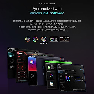 KLEVV CRAS XR RGB DDR4 16GB (2x8GB) 4000MHz CL19 1.4V Gaming Desktop Ram Memory SK Hynix Chip XMP 2.0 Ready (KD48GU880-40B190Z)