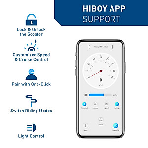 Hiboy S2 Pro Electric Scooter with Seat, 500W Motor, 10" Solid Tires, 25 Miles Long-Range & 19 Mph Folding Commuter Electric Scooter for Adults with Dual Rear Suspension