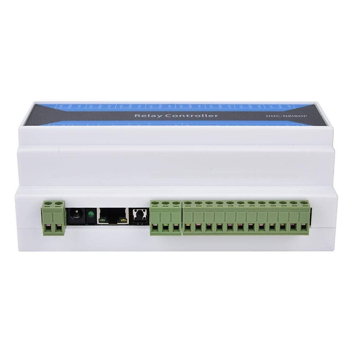 8 Channel Network Relay Module Remote Control Relay Device Ethernet to RS485 TCP Relay Module