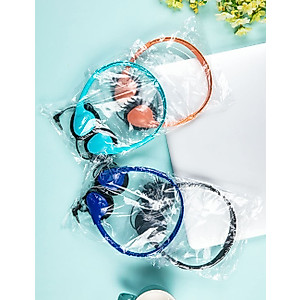 QWERDF Classroom Headphones Bulk 12 Packs Earphones in 4 Colors for Kids Teens College Students in Classes Libraries or Home (12 Pack, 4 Colors)