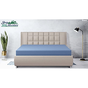 Sleep Adventure 8" Cooling Mattress with Graphite Infused Memory Foam (70x80)