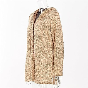 fleece jacket rain jackets for women waterproof hiking 2023 fall cardigan sweater long sleeve open front lapel coat casual knit coatigan jacket with pockets sleeves blouses for women grey sweatshirt