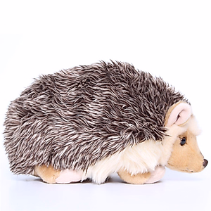 TAMMYFLYFLY Lifelike Hedgehog Plush Stuffed Animal Toy Desert Hedgehog Cute Animal Model (6 inches) (6 in(Pack of 1))