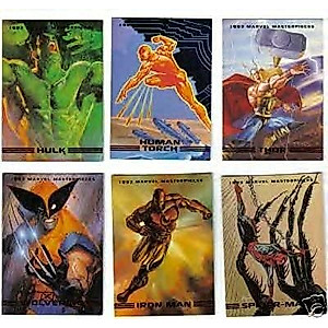 Marvel 1993 SkyBox - Marvel Masterpieces Series II Complete Card Set (91 Cards)