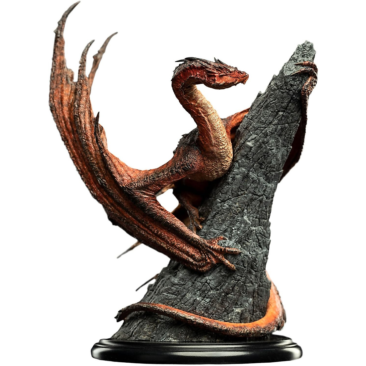 Weta Workshop The Hobbit Trilogy: Smaug The Magnificent Polystone Mini Statue, Multicolor