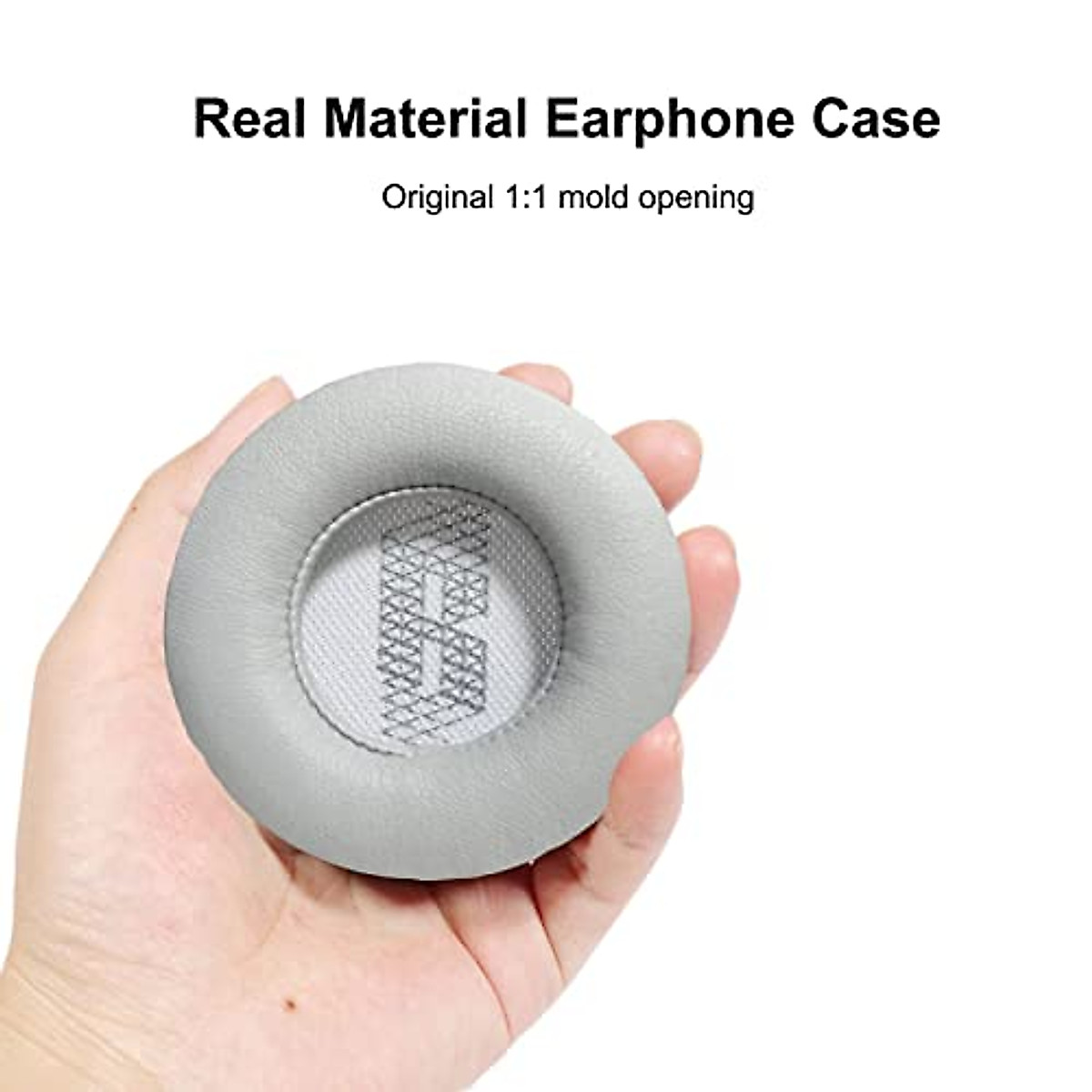 Aiivioll Replacement Ear Pads Compatible with Live 400BT Wireless Over-Ear Headphones Ear Pads Headset Ear Pads Protein PU Leather Ear Pads Repair Parts(Gray)