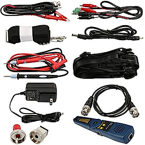 Wsdcam 7 Inch All in One IPS Touch Screen IP Camera Tester Security CCTV Tester Monitor with SDI/TVI/AHD/CVI/TDR/OPM/VFL/POE/4K H.265/1080p HDMI in&Out/Firmware Upgraded 9800MOVTSADH-Plus