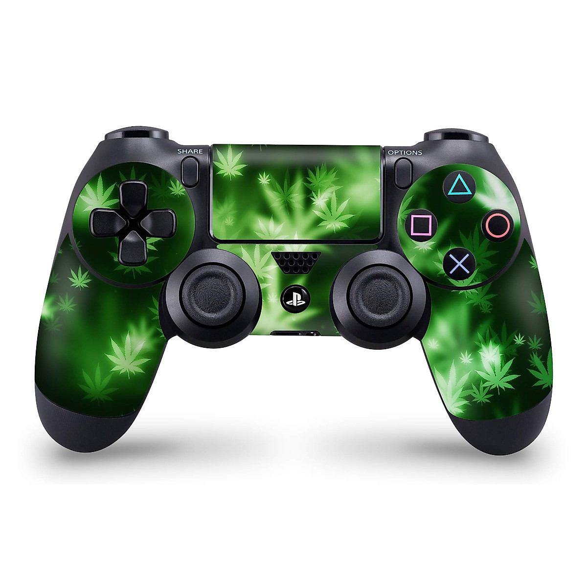 giZmoZ n gadgetZ PS4 Console Weed Skin Decal Vinal Sticker + 2 Controller Skins Set