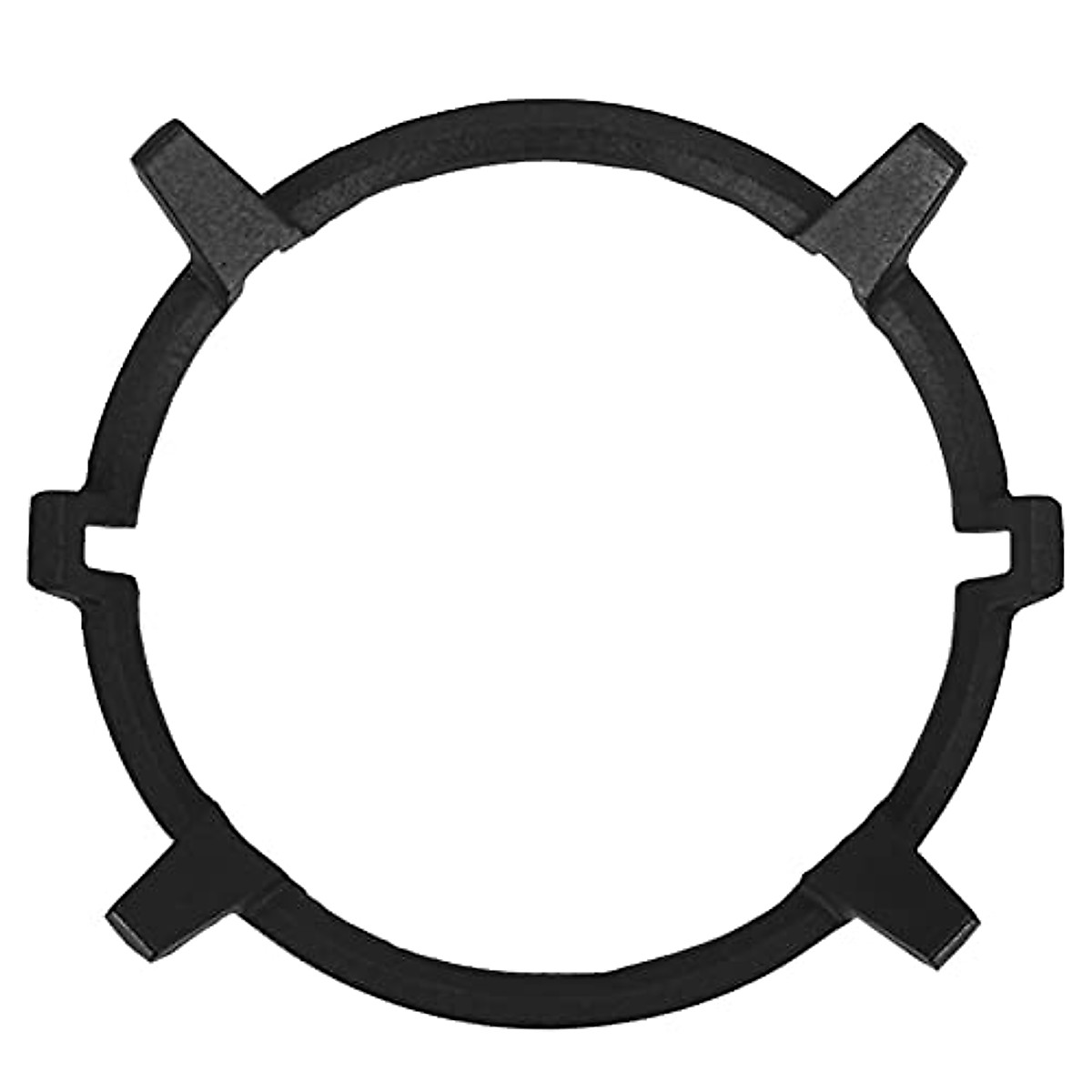 Bzocio Universal Cast Iron Wok Pan Support Rack Stand for Burners Gas Hobs and Cookers Home Garden Supplies