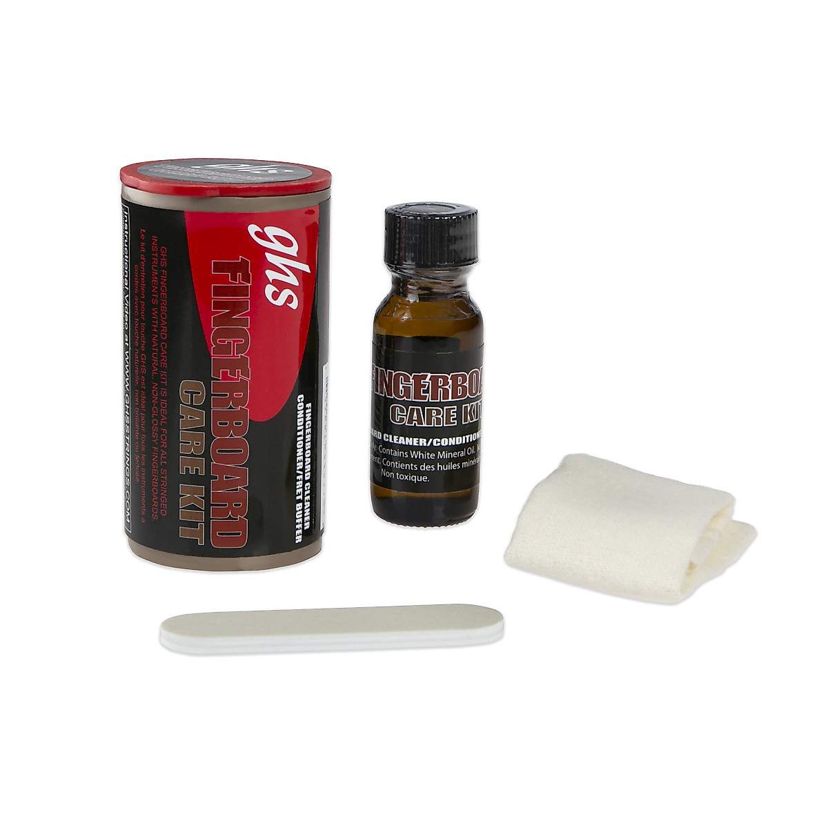 GHS FAST FRET BUNDLE WITH GHS FINGERBOARD CARE KIT
