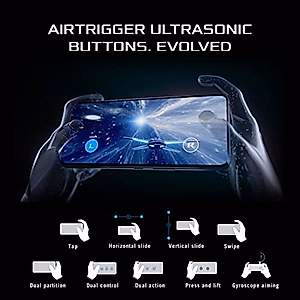 ASUS ROG 6 Cell Phone, 6.78” FHD+ 2448x1080 165Hz, 6000mAh Battery, 50MP/13MP/5MP Triple Camera, 12MP Front, 16GB RAM, 512GB, 5G LTE Unlocked Dual SIM, White, AI2201-16G512G-WH [US Version]