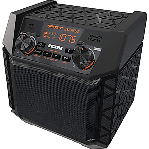 ION Audio Sport Go Tailgate Ultra-Portable Rugged Bluetooth PA Speaker System (Renewed)