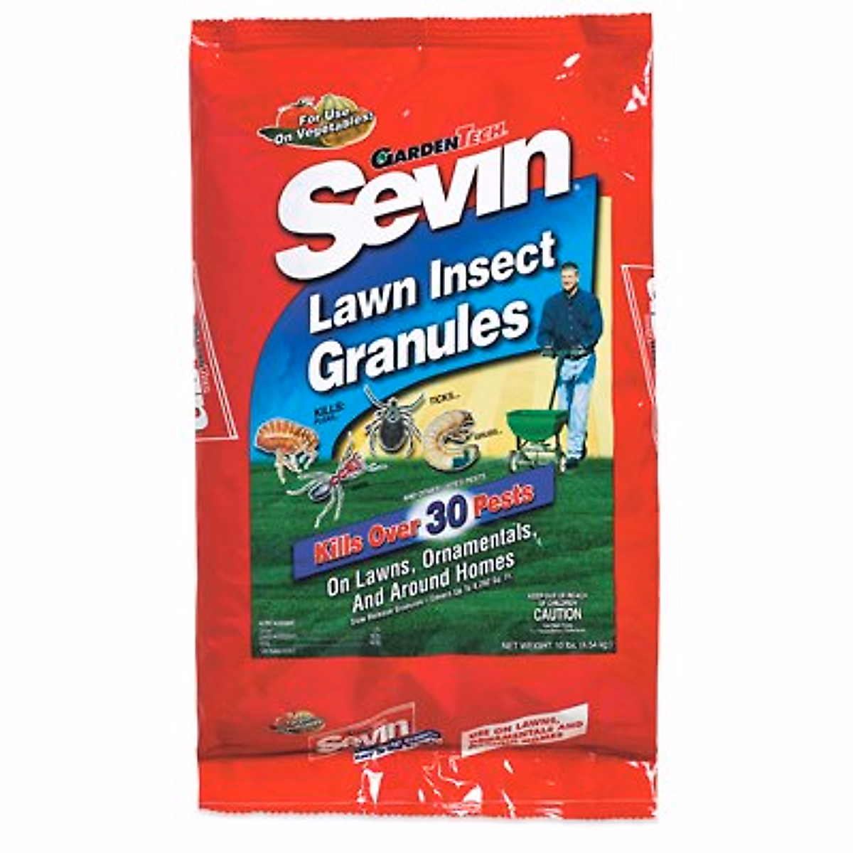 Sevin Lawn Insect Granules Multiple Insects Carbaryl 10 Lb.