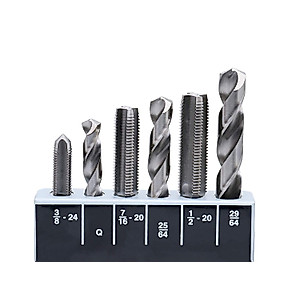 Accusize Industrial Tap & Drill Bundle: Metric, UNF, UNC Sets