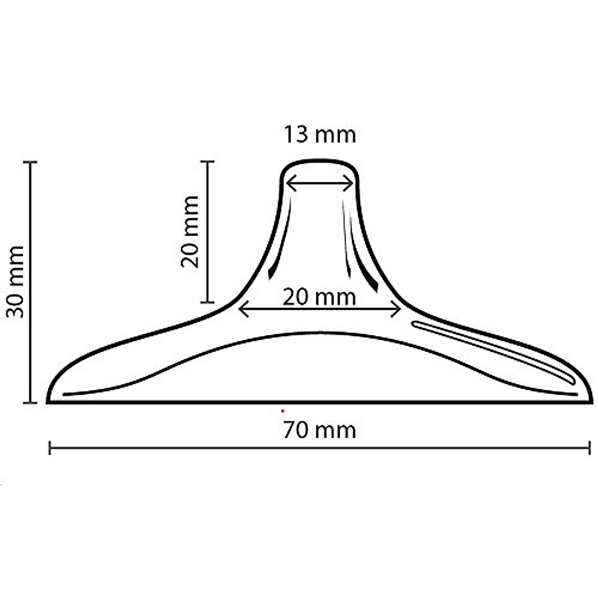 Maymom Nipple Shield (Small/Extra Small), 4pc in Reuseable Storage Case (Thicker Version)