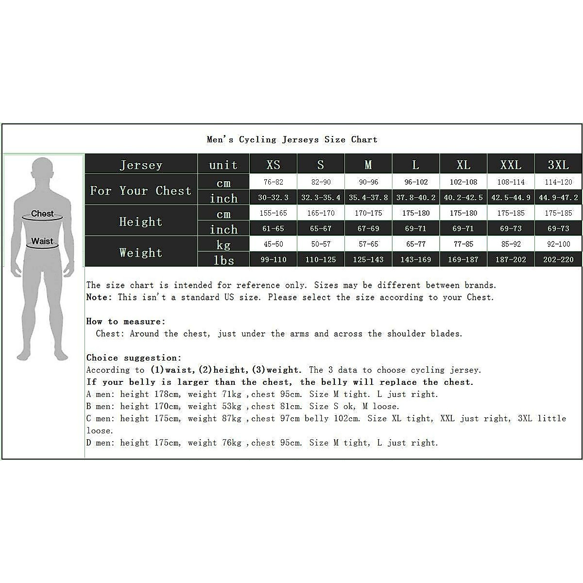 JPOJPO USA Cycling Jersey Men Short Sleeve Biking Bike Shirts Summer American Bicycle Tops with 3 Pockets,Reflective