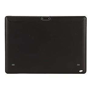 CHICIRIS Tablet, Octa Core CPU 10.1 Inch Black Tablet 1960 X 1080 IPS 6G RAM 128G ROM 100240V for Home on The Go (EU Plug)