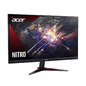 Acer Nitro VG240Y Sbiip 23.8” Full HD (1920 x 1080) IPS Gaming Monitor | AMD FreeSync Technology | 165Hz Refresh Rate | Up to 0.5ms | 99% sRGB | 1 x Display Port 1.2 & 2 x HDMI 2.0,Black