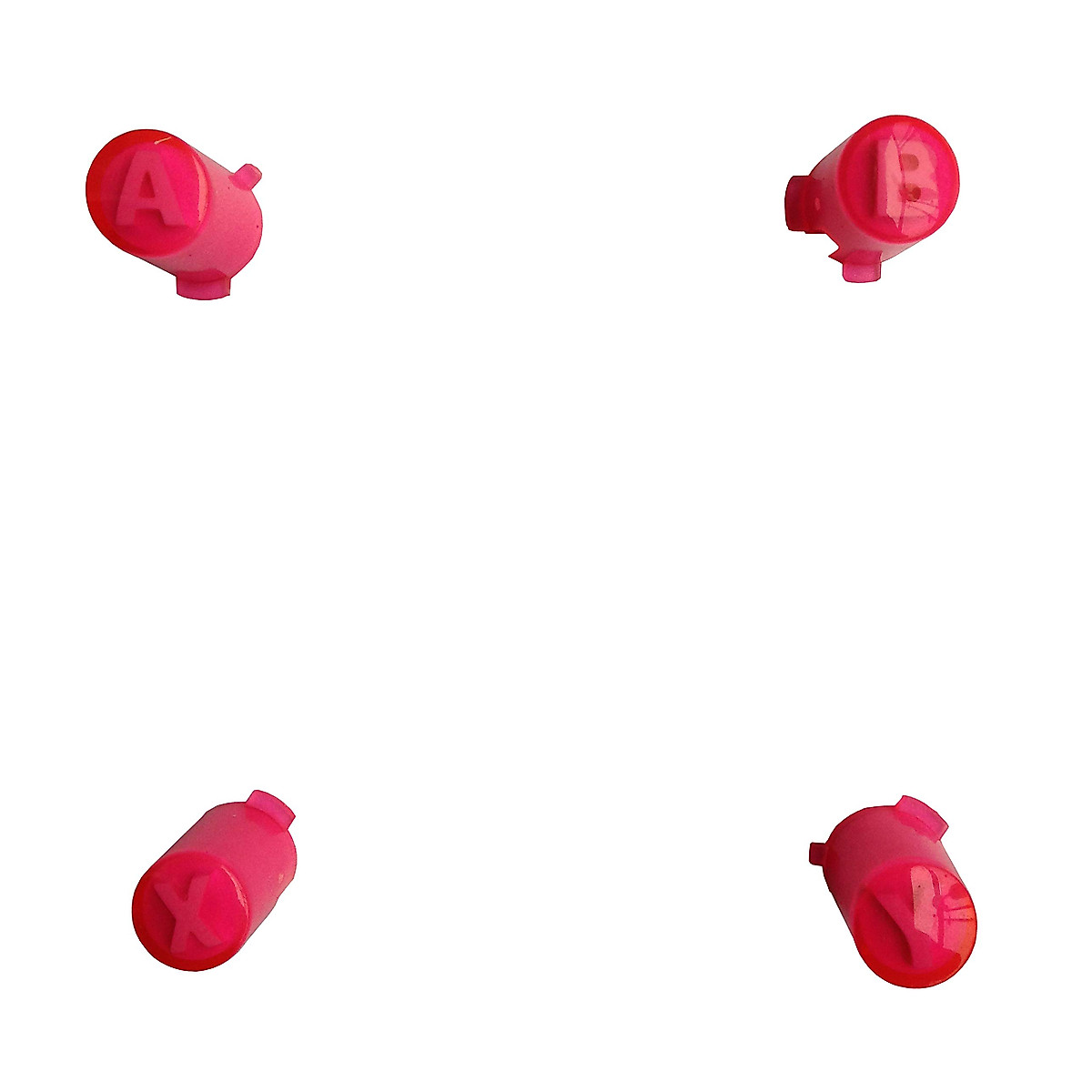 EGME Pink ABXY Buttons With Letters for Xbox One Slim Elite Controller