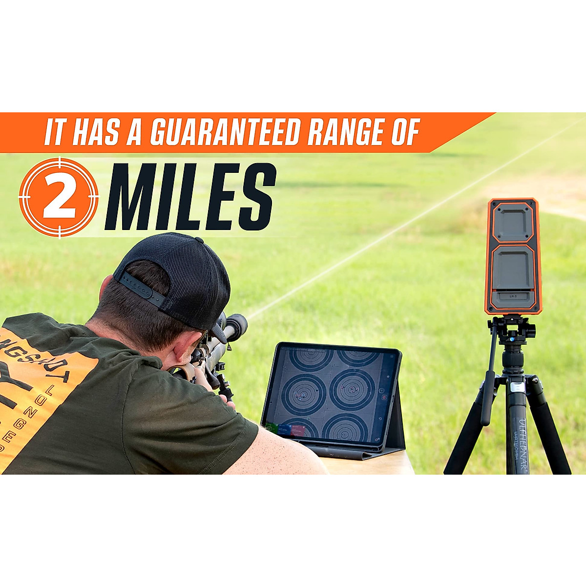Spotting Scope Alternative Turn Your Spotting Scopes Into Smart Scopes | Best for Hunting and Target Shooting | LongShot LR-3 (2 Mile and UltraHD)