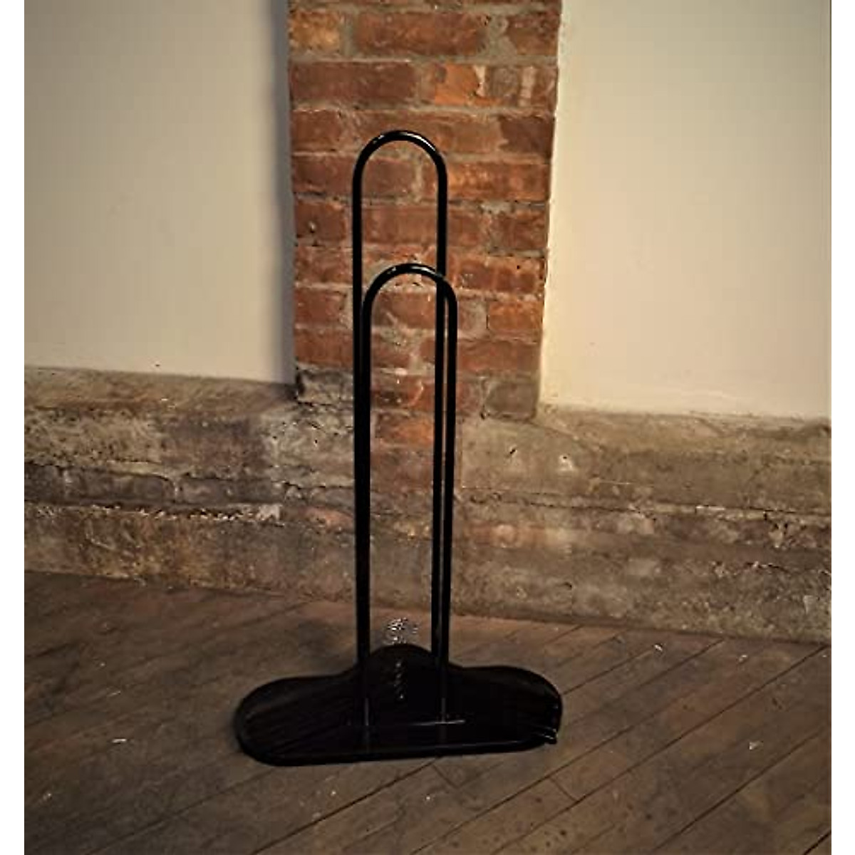 NAHANCO 101B-WD Deluxe Wood Hanger Stackers, Black, Pack of 1